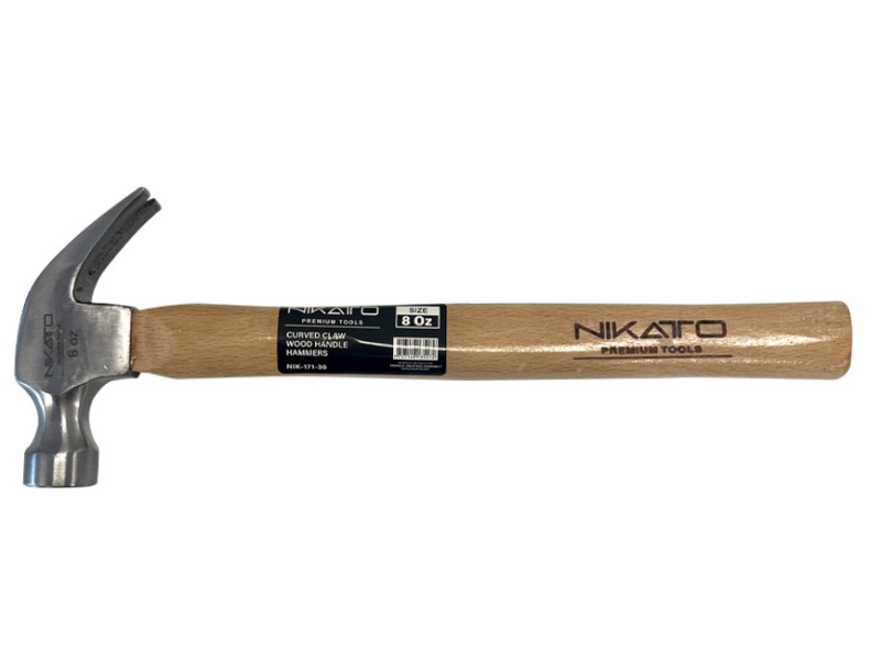 Curved Claw Wood Handle Hammer
