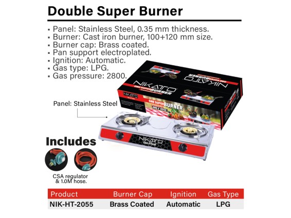 Double Super Burner