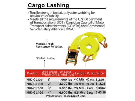 Cargo Lashing 4"